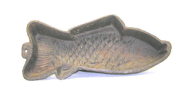 Cast Iron Fish Mold