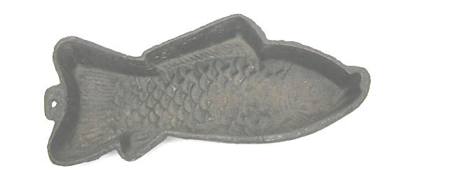 Cast Iron Fish Mold