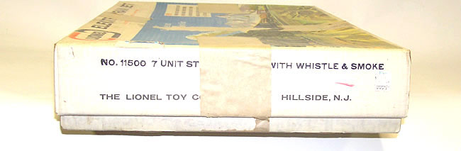 Lionel Train Set #11500 w/ 2029 LTS Loco + Set Box