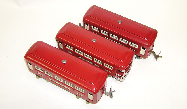 Lionel # 264E Red Comet Commodore Vanderbilt Set 603