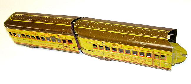 Marx M 10005 Union Pacific Tin Streamliner Train Set
