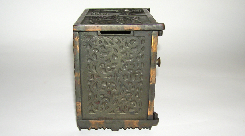 Rare Cast Iron US Army / Navy Vault Combination Safe Bank