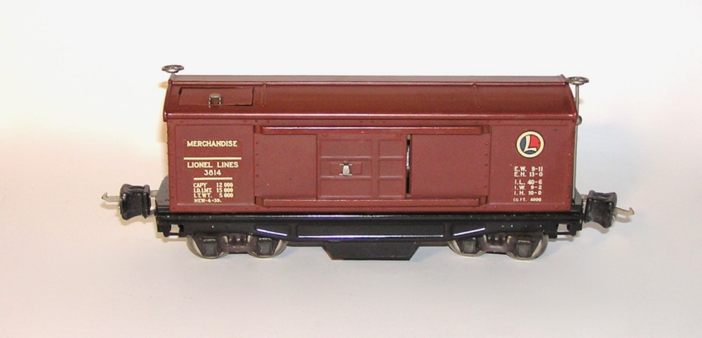 Nice - Lionel No. 3814 PrewR Operating Merchandise Box Car DECAL