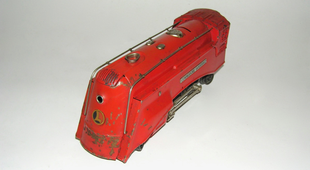 Lionel # 264E Red Comet Commodore Vanderbilt Set 603 603 604