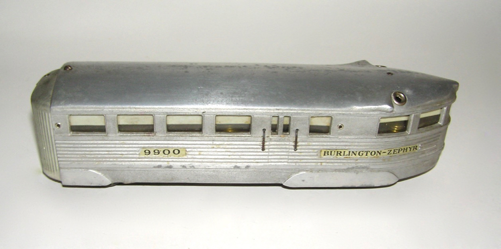 American Flyer Burlington Zephyr 9900 Streamliner Set