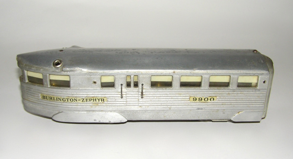 American Flyer Burlington Zephyr 9900 Streamliner Set