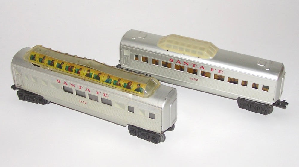 Marx Santa Fe Set # 44564 w/ 1095 Engines (5) Passengers #3197 3152