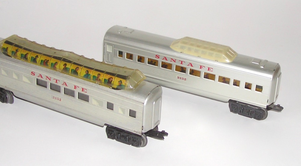 Marx Santa Fe Set # 44564 w/ 1095 Engines (5) Passengers #3197 3152