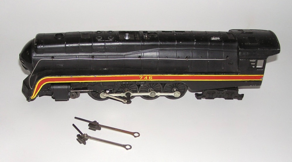 Lionel 746 LTS Norfolk & Western "Class J" 1957 Engine & 746W Tender