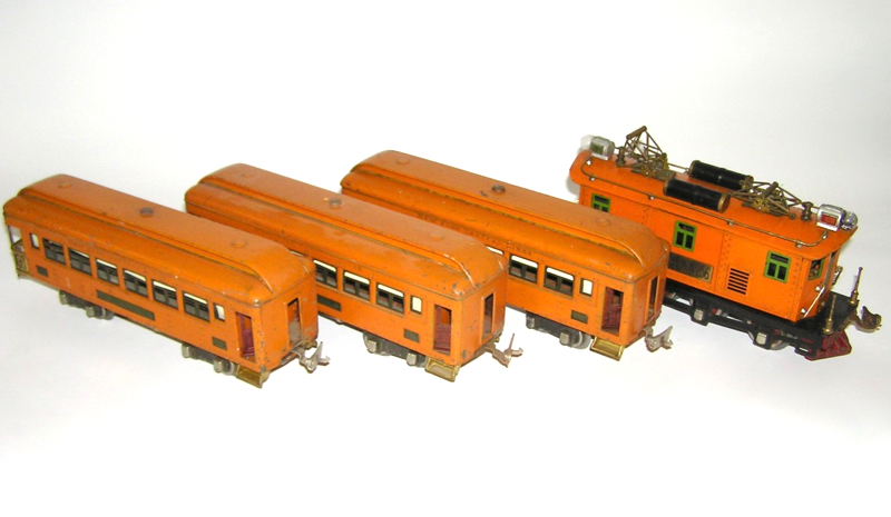 Original Lionel Prewar "O" Gauge # 256 Engine Brass Plates