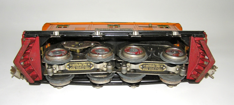 Original Lionel Prewar "O" Gauge # 256 Engine Brass Plates