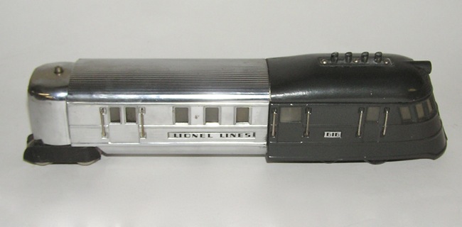 Original Lionel Prewar # 267W Streamliner Flying Yankee Train Set 616W ...