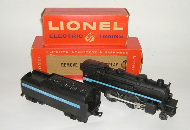 Lionel Set # 1613S w/ 247 Steam + 6826 6819 6821 LN/OB