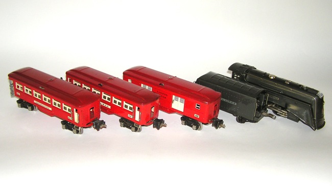 Lionel # 265E Commodore Vanderbilt Loco w/2225TX Tender Gray NR ...