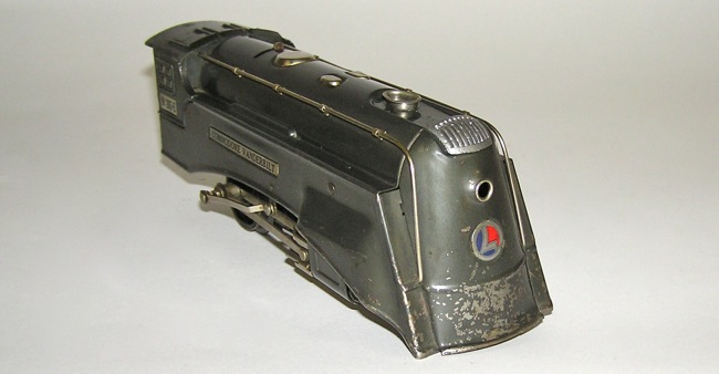 Lionel # 265E Commodore Vanderbilt Loco w/2225TX Tender Gray NR ...