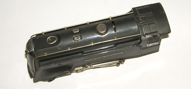 Lionel # 265E Commodore Vanderbilt Loco w/2225TX Tender Gray NR ...