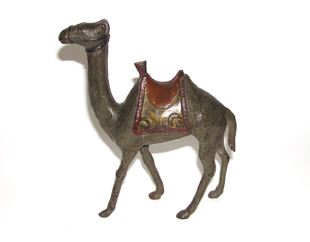 AC Williams Cast Iron "Camel" LARGE Size Still Bank