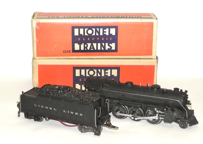 Lionel Set # 143W w/ 224E, 2224W + 2654 3651 2652 OB's