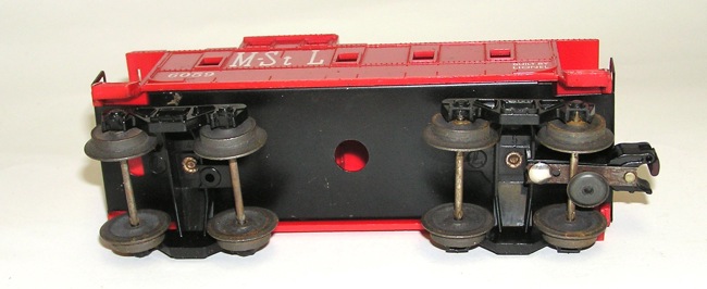 Set of (3) Lionel Postwar O gauge Freight Cars 6059, 6456, 6176