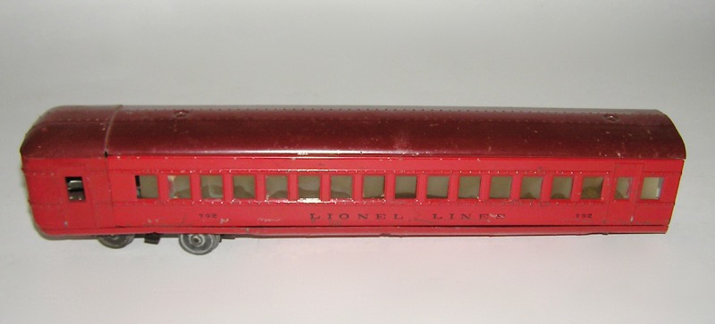 Lionel Rail Chief Passenger Set w/ 792, (2) 793 794 +Vestibules