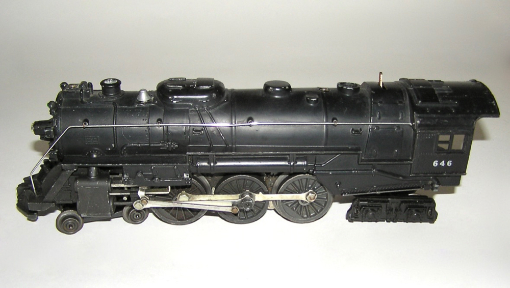 High Grade Lionel No. 646 Engine w/ 2046W Tender 1955