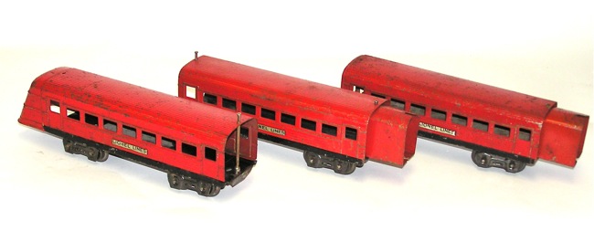 Lionel Streamliner Passenger Train Set 1688E 1673-75 NR