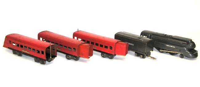Lionel Streamliner Passenger Train Set 1688E 1673-75 NR