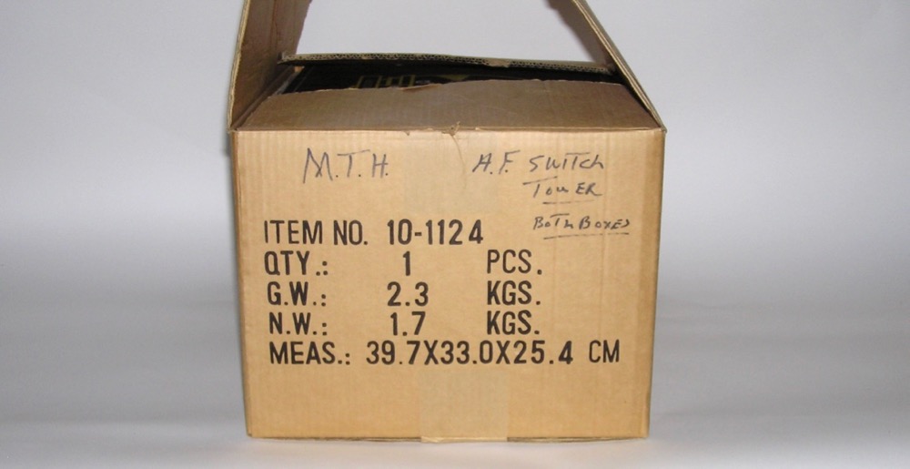 MTH Rail King No. 10-1124 American Flyer Switch Tower NIB