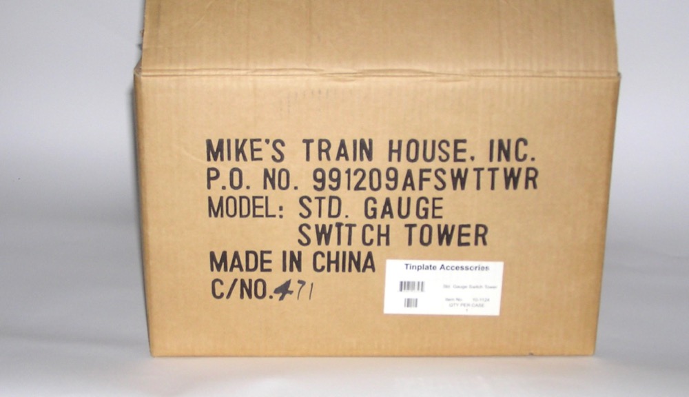 MTH Rail King No. 10-1124 American Flyer Switch Tower NIB