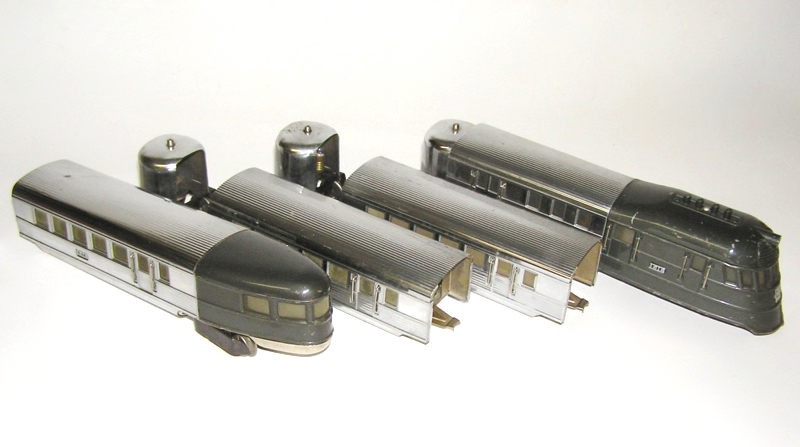 Original Lionel Prewar # 267W Streamliner Flying Yankee Train Set 616W ...