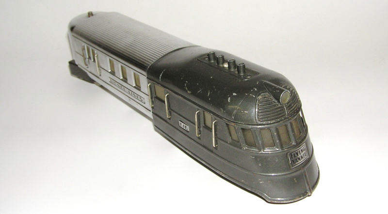 Original Lionel Prewar # 267W Streamliner Flying Yankee Train Set 616W ...