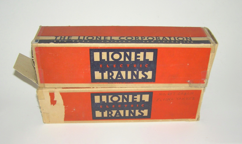 Original Lionel Prewar # 267W Streamliner Flying Yankee Train Set 616W ...