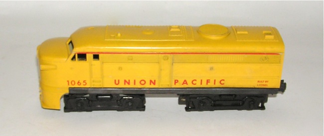 Lionel Set # 1125 1065 Union Pacific Advance Catalog