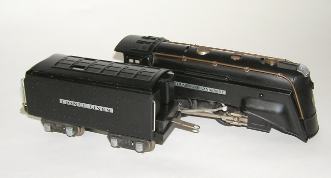 Lionel No 265E Commodore Vanderbilt Loco w/ 265W Tender NO RESERVE ...