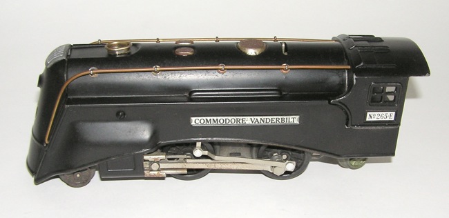 Lionel No 265E Commodore Vanderbilt Loco w/ 265W Tender NO RESERVE ...