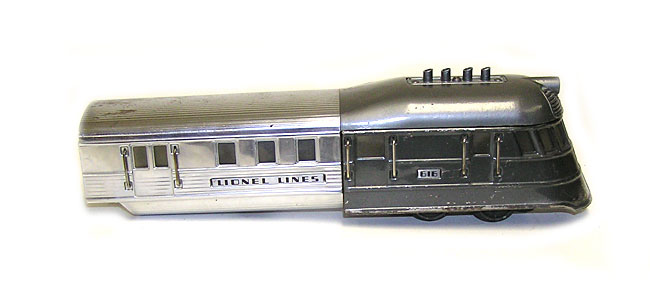 Lionel Prewar Flying Yankee Train Set No. 267E NO RES