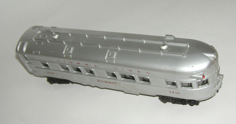 Lionel Burlington Set w/ 2328 GP-7 w/ 2432 2434 2436 Passengers