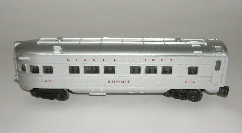 Lionel Burlington Set w/ 2328 GP-7 w/ 2432 2434 2436 Passengers