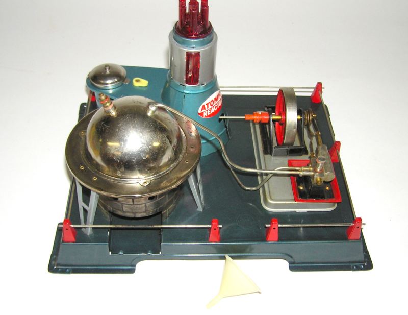 Linemar Atomic Reactor Steam Engine Plant Toy W/ BOX