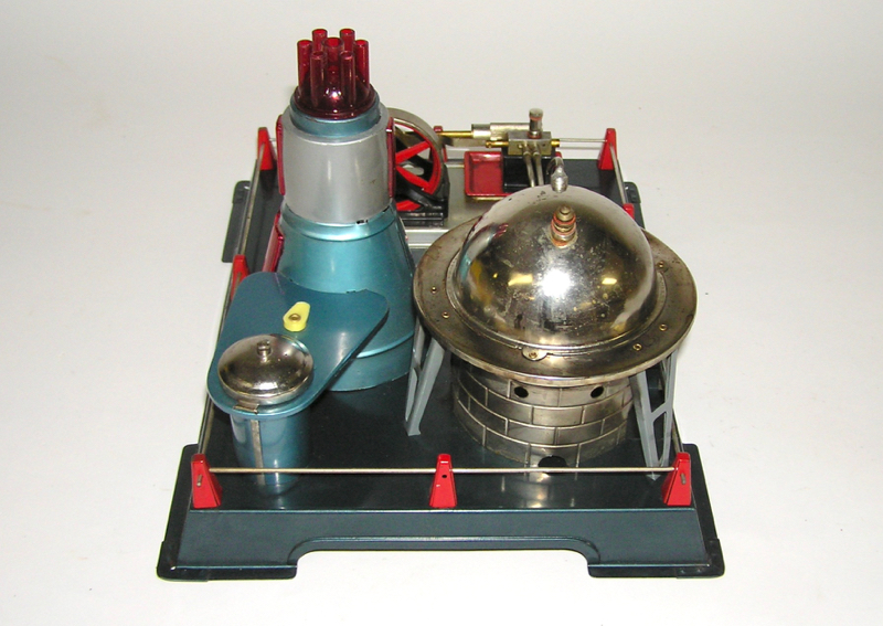 Linemar Atomic Reactor Steam Engine Plant Toy W/ BOX