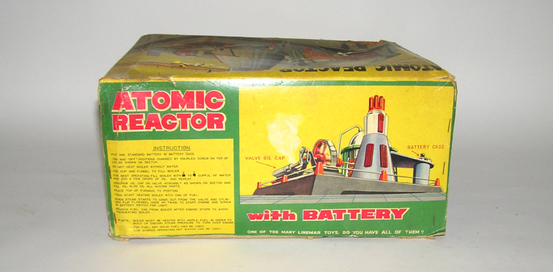 Linemar Atomic Reactor Steam Engine Plant Toy W/ BOX