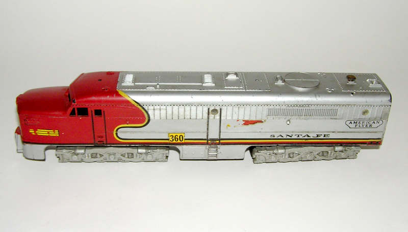 American Flyer Santa Fe Train Set 360/364 w/660, 662,663 OBs