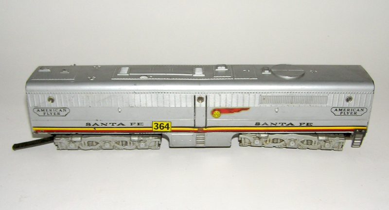 American Flyer Santa Fe Train Set 360/364 w/660, 662,663 OBs