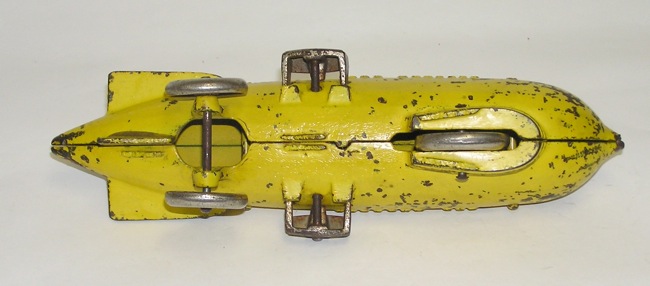 Kenton Large Cast Iron Blimp Zeppelin Los Angeles NO RE