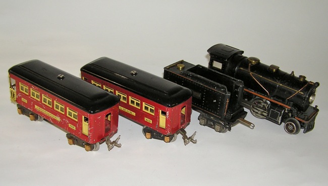 Lionel # 258 Locomotive and 258T + 603, 604 Passengers NO RESERVE ...