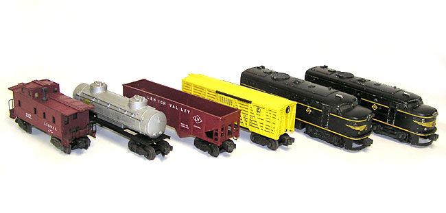 Lionel Train Set 1467W 2032 Erie Alco & Freight Set