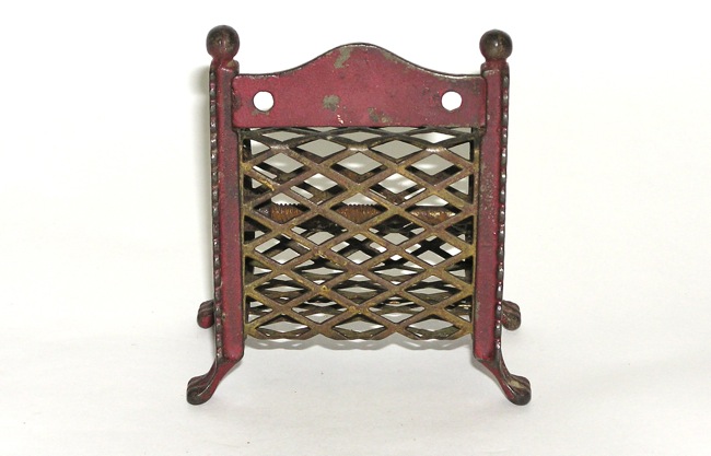 Arcade Cast Iron Cash Register Bank w/ Mesh