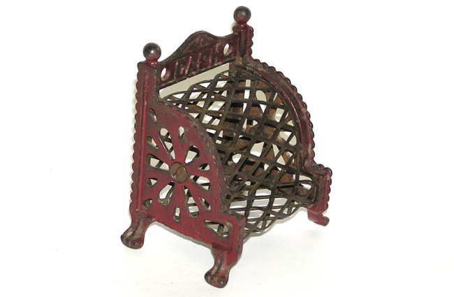 Arcade Cast Iron Cash Register Bank w/ Mesh