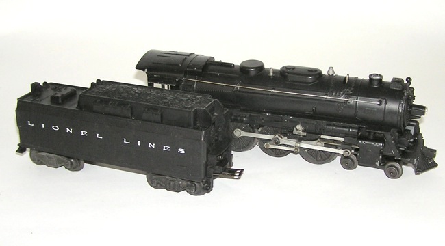 Nice Lionel No. 665 Steam Locomotive Train Engine w/ 6026W Tender