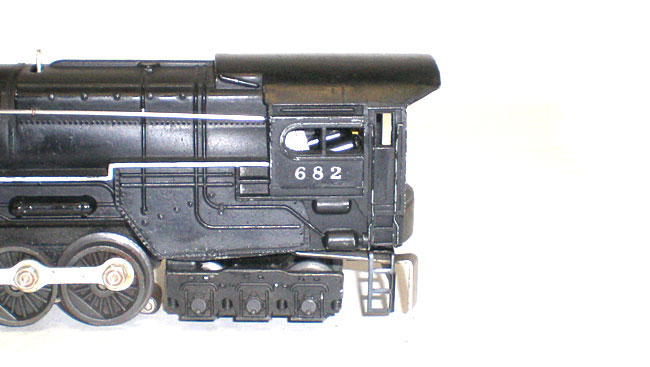 Lionel No. 682 Postwar Steam Locomotive w/ 2046W-50 Tender